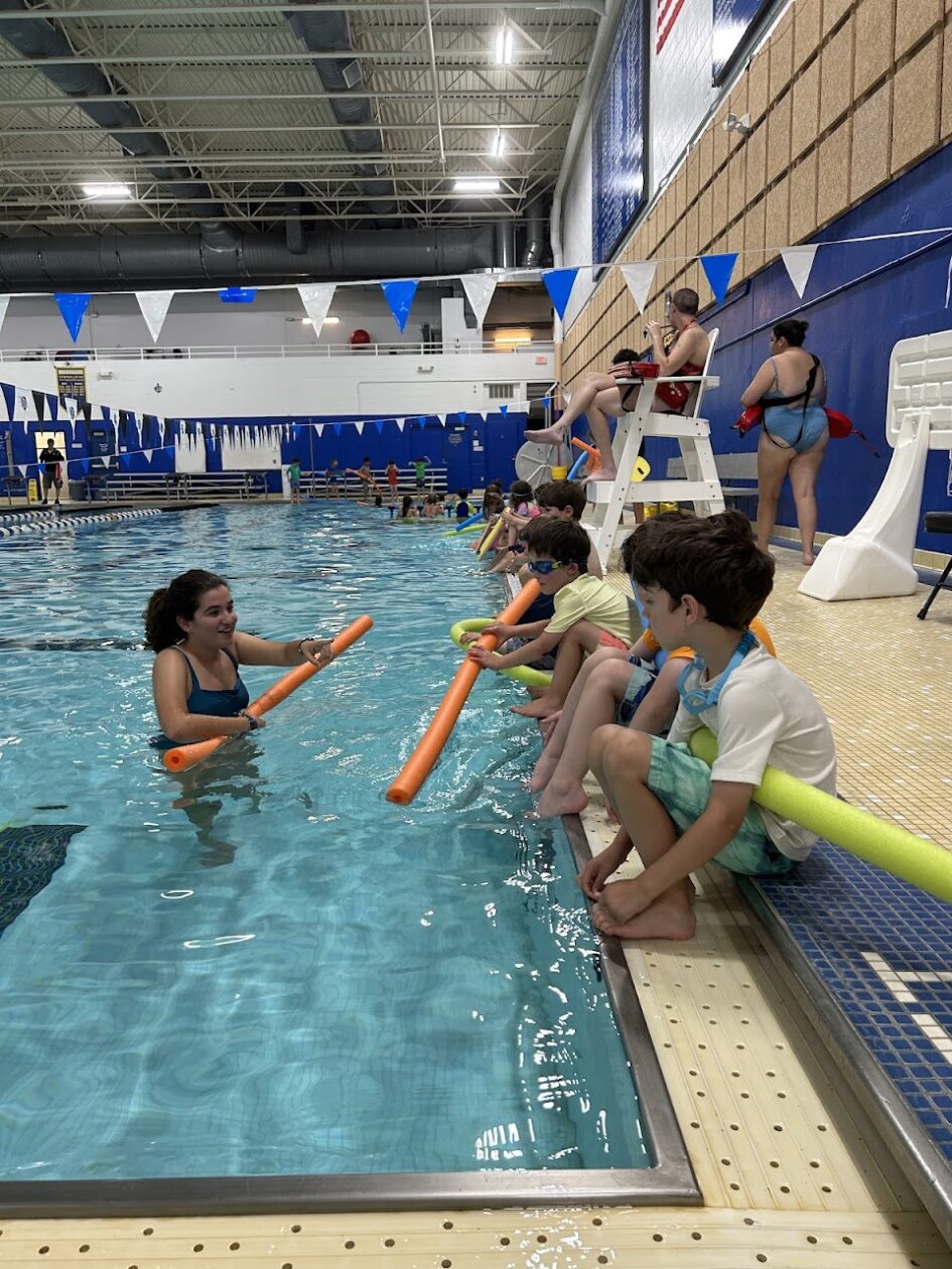 Making Strides in The Pool - Ramah Day Camp